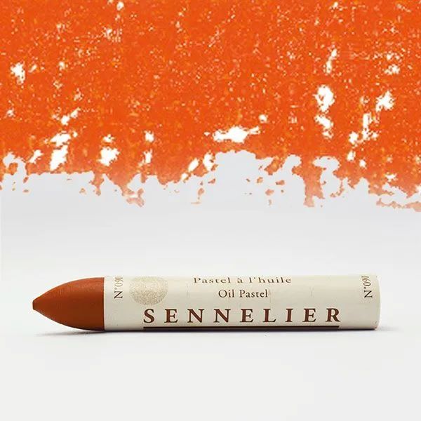 Sennelier Large oil pastel - 36ml Chinese Orange