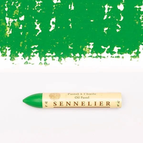 Sennelier Large oil pastel - 36ml Cinnabar Green Yellow