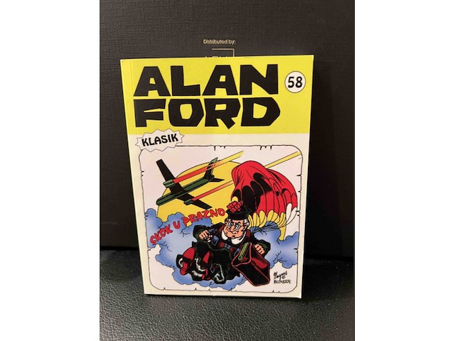 Alan Ford klasik 58 Skok u prazno