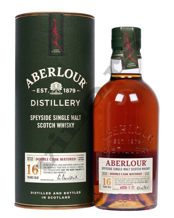 Aberlour Speyside Single Malt Whisky Double Cask 16 year old 0,7 l
