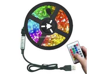 Led usb rgb traka za tv računar ili auto