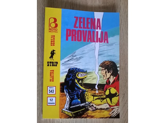 ZS 543  Zagor: Zelena provalija - reprint