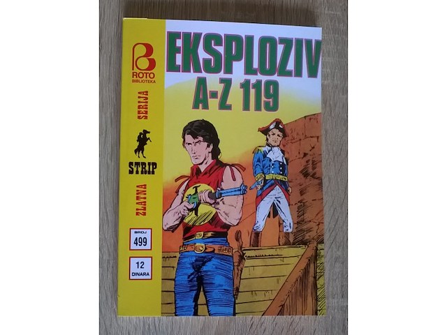 ZS 499  Zagor: Eksploziv AZ-119 - reprint