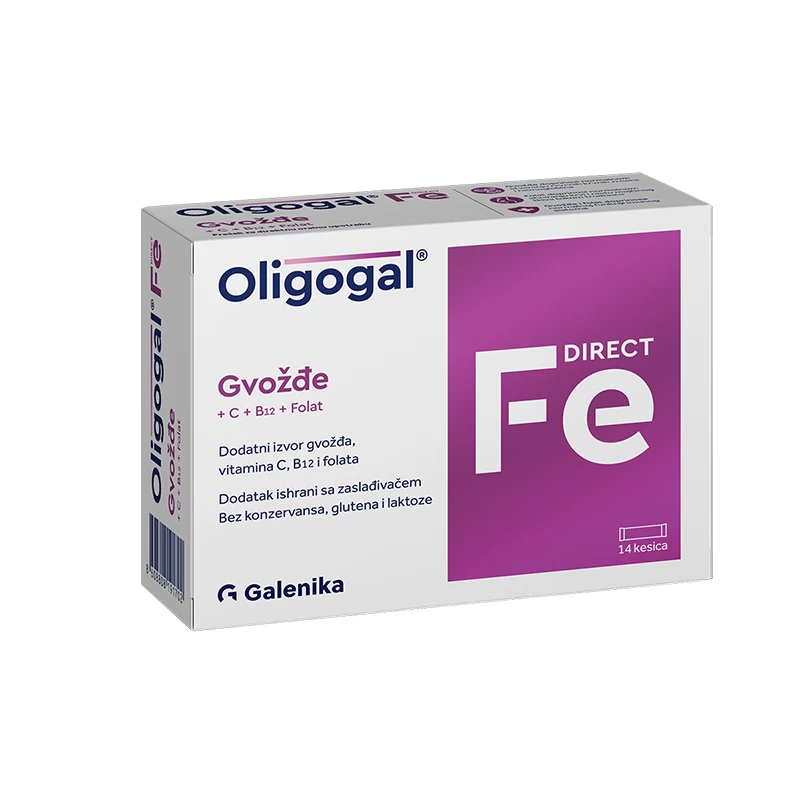 OLIGOGAL Fe Direct 14 kesica Galenika