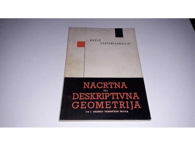 NACRTNA ILI DESKRIPTIVNA GEOMETRIJA