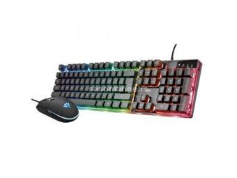 Trust GXT 838 Azor gejmerski komplet tastatura crna+optički miš 3000dpi crni