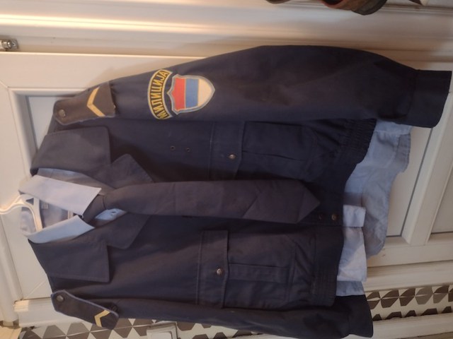 Bluza ,kosulja i kravata milicije