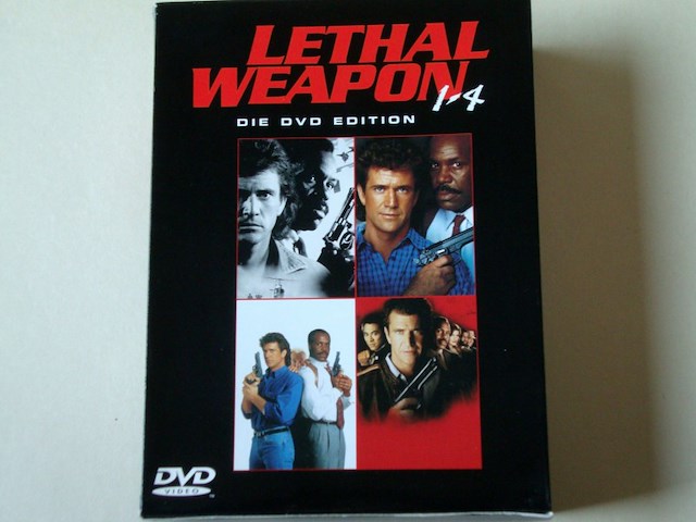 Lethal Weapon 1-4 (Box Set) - Smrtonosno Oružje 1-4