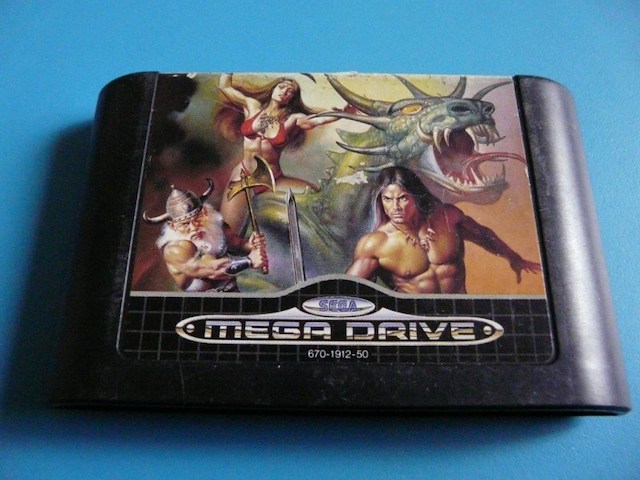 Sega Mega Drive kertridž - GOLDEN AXE 2