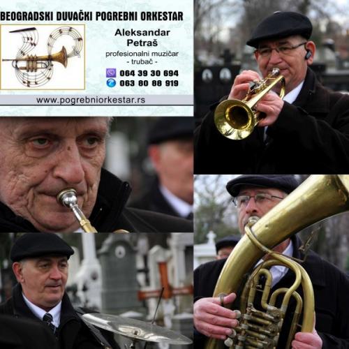 Zvanični pogrebni orkestar bleh muzika trubači za sahrane