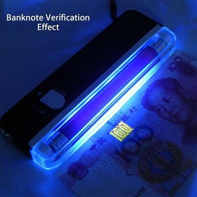 UV lampa za detektovanje lažnih novčanica