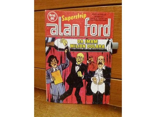 ALAN FORD - BROJ 86 - DA IMAM MILION DOLARA