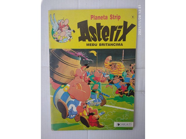 Asterix medju Britancima,Planeta strip 1