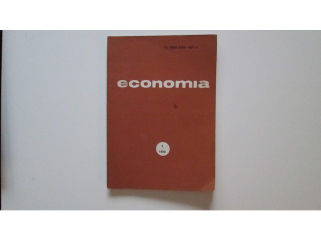 Ekonomia 4, 1980 casopis za pitanja ekonomske teorije i