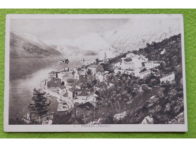 Crna Gora - Perast - Perasto 1947