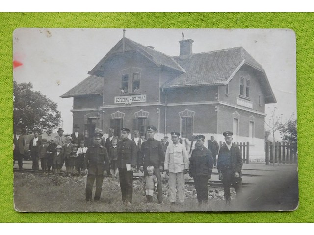 Boljevac - Železnička stanica 1923 - extra retko