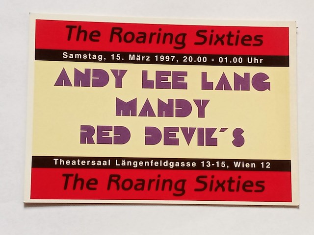 The Roaring Sixties - Andy Lee Lang - Mandy -