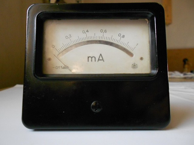 PANEL METAR   1 mA