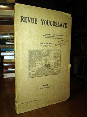 Revue Yougoslave (I/7-8, Paris, 1919)