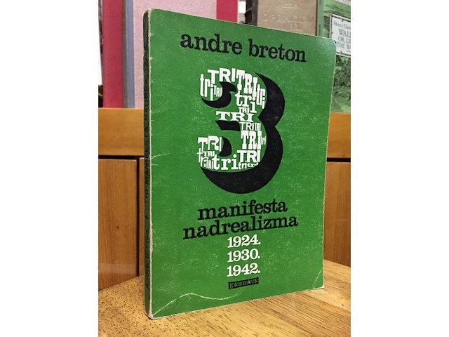 Andre Breton 3 MANIFESTA NADREALIZMA