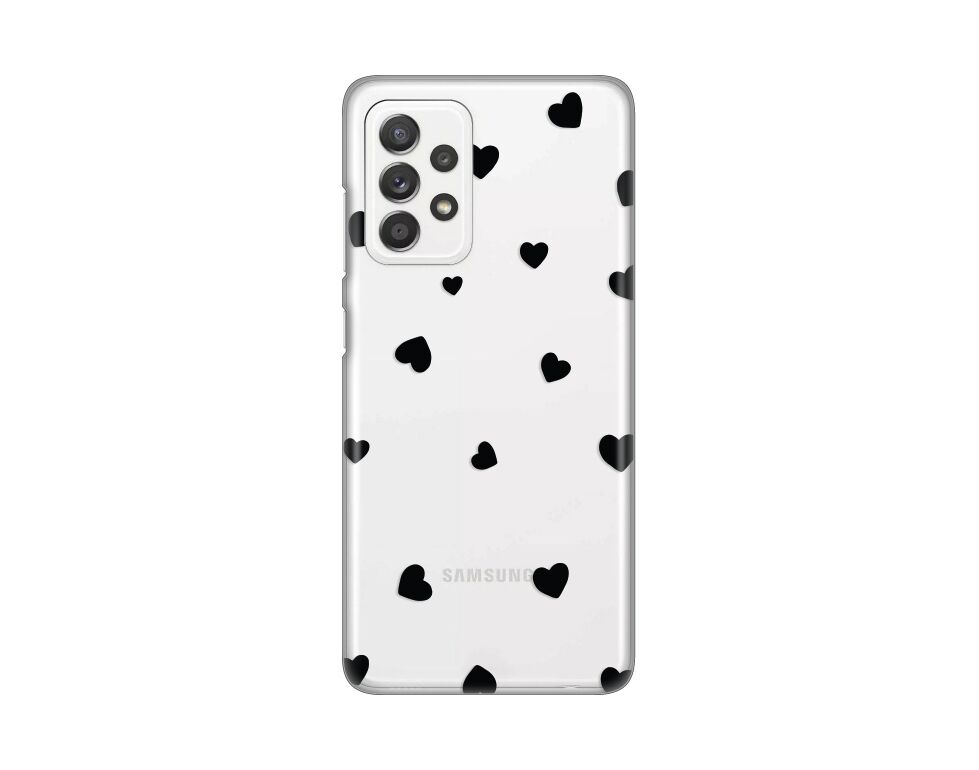 Silikonska futrola PRINT Skin - Samsung A525 Galaxy A52 4G/A526 Galaxy A52 5G/A528B Galaxy A52s 5G Hearts