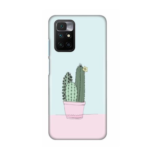 Silikonska futrola - maska print za Xiaomi Redmi 10/Redmi 10 Prime Cactus