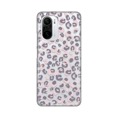 Silikonska futrola - maska print Skin za Xiaomi Poco F3/Mi 11i Pink Leopard