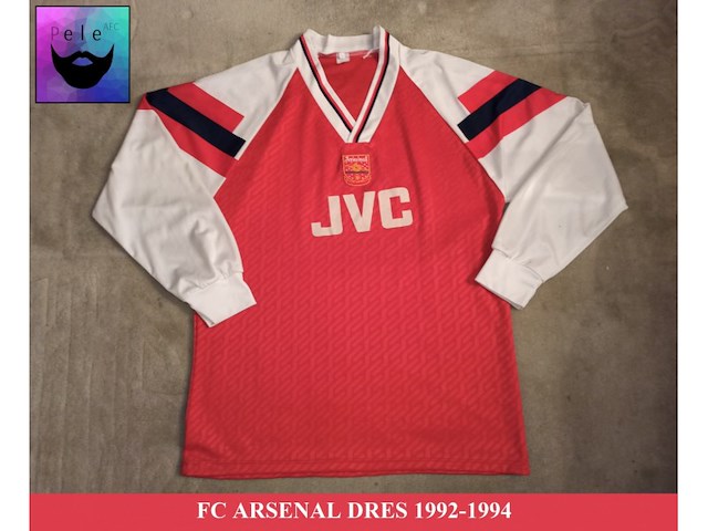 Dres FC Arsenal 1992-1994 JVC dug rukav - RARITET