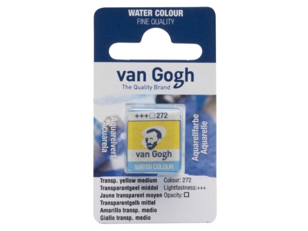 TALENS Van Gogh akvarel 687 272 transparent yellow medium