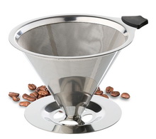 03. Filter za kafu – Trajni filter za kafu od poliranog nerđajućeg čelika – Cena: 3.546,oo din.