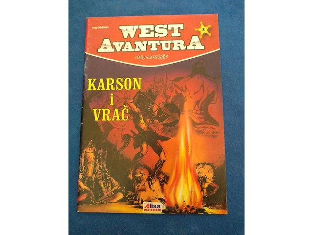 WEST AVANTURA broj 3 – KARSON I VRAČ