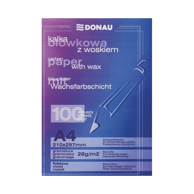 INDIGO RUČNI A4 PK100 DONAU 1923100PL-23 LJUBIČASTI