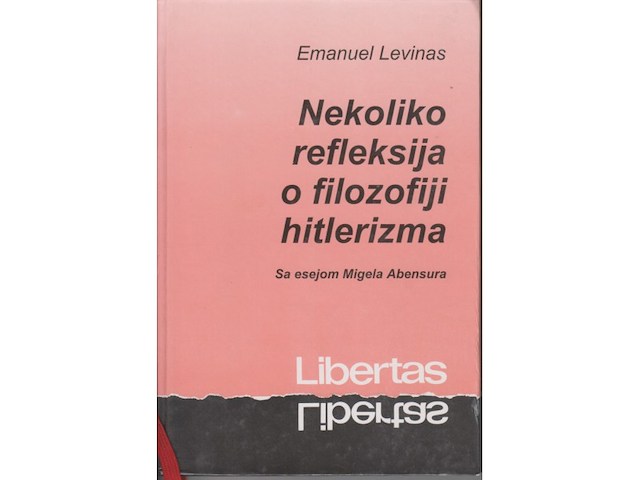 NEKOLIKO REFLEKSIJA O FILOZOFIJI HITLERIZMA / perfekTTT