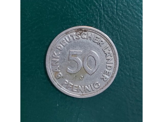 50 PFENNIG 1949 J