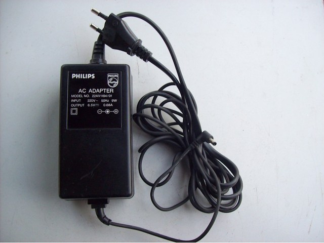 PHILIPS AC adapter 6,5 v - 680 mA  22AV1184/01