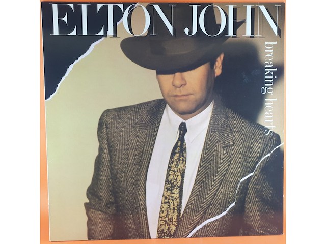 Elton John ‎– Breaking Hearts, LP, Germany