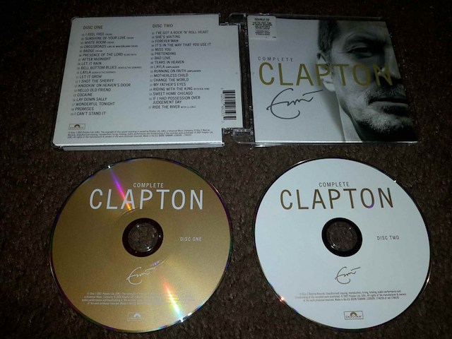 Eric Clapton - Complete 2CDa , ORIGINAL