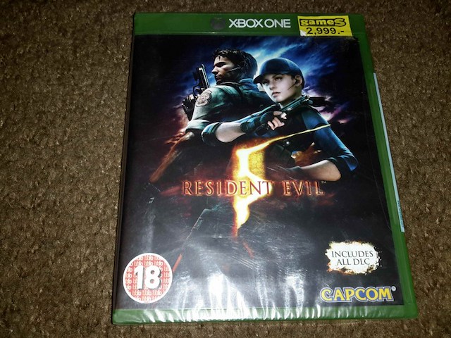 Resident evil 5 , Xbox One , U CELOFANU