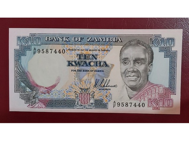 Zambia 10 KWACHA (1989-1991)