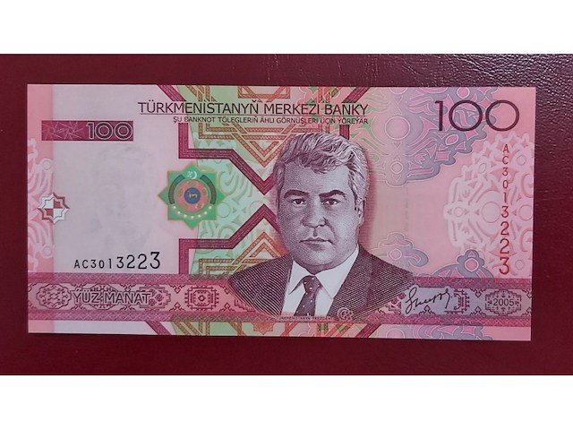Turkmenistan 100 MANAT 2005