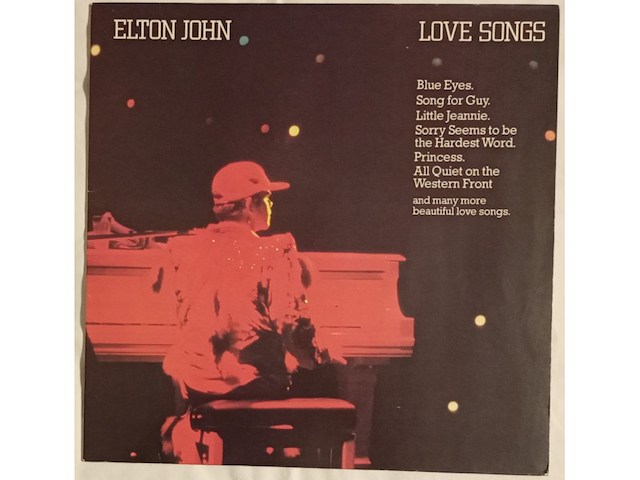 ELTON  JOHN  -  LOVE  SONGS  (Mint !!!)