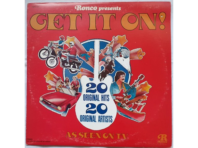 VARIOUS  -  GET  IT  ON  ( Canada Press )