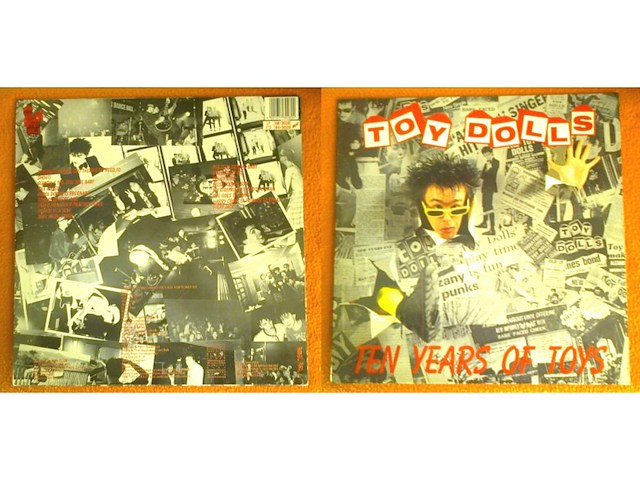 TOY DOLLS - Ten Years Of Toys (LP) Made in Germany