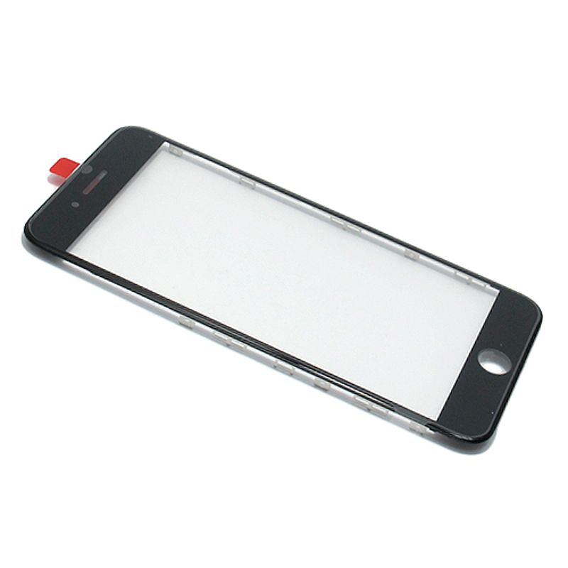 Staklo touch screen-a za Iphone 7 PLUS sa frejmom + oca black