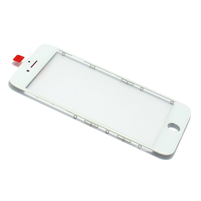 Staklo touch screen-a za Iphone 7 sa frejmom + oca white