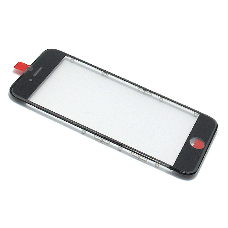 Staklo touch screen-a za Iphone 7 sa frejmom black