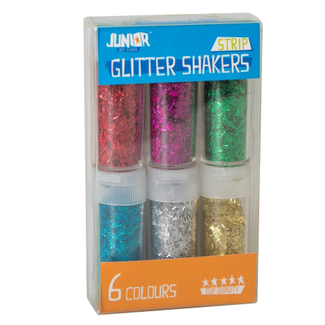 Šljokice – trakice GLITTER SHAKERS MIX 6 boja Star Light 137882, Junior