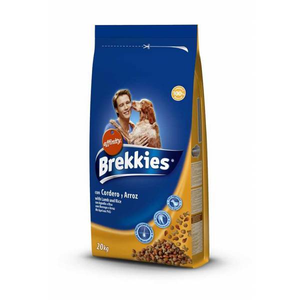Brekkies Dog Mix Lamb & Rice – 20kg