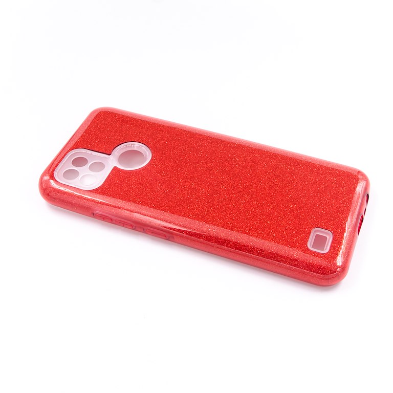 TPU Sparkly SHINE Realme C21 (red)