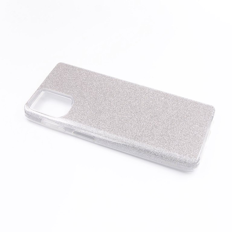 TPU Sparkly SHINE Moto G9 Plus (silver)